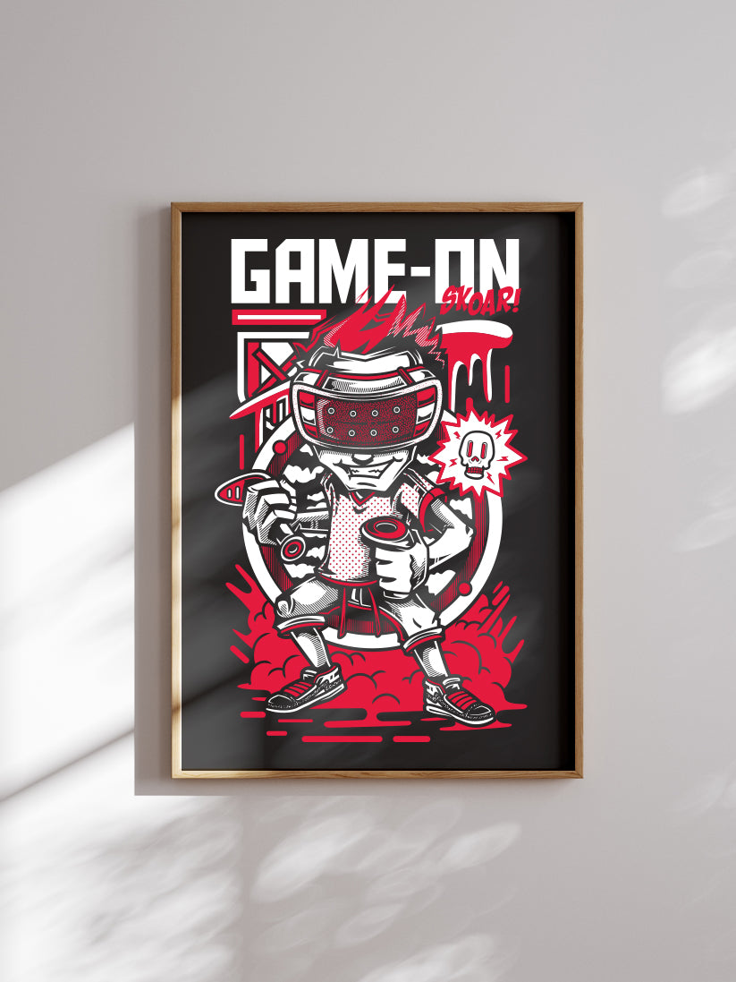 Game On Poster – Digit Shop