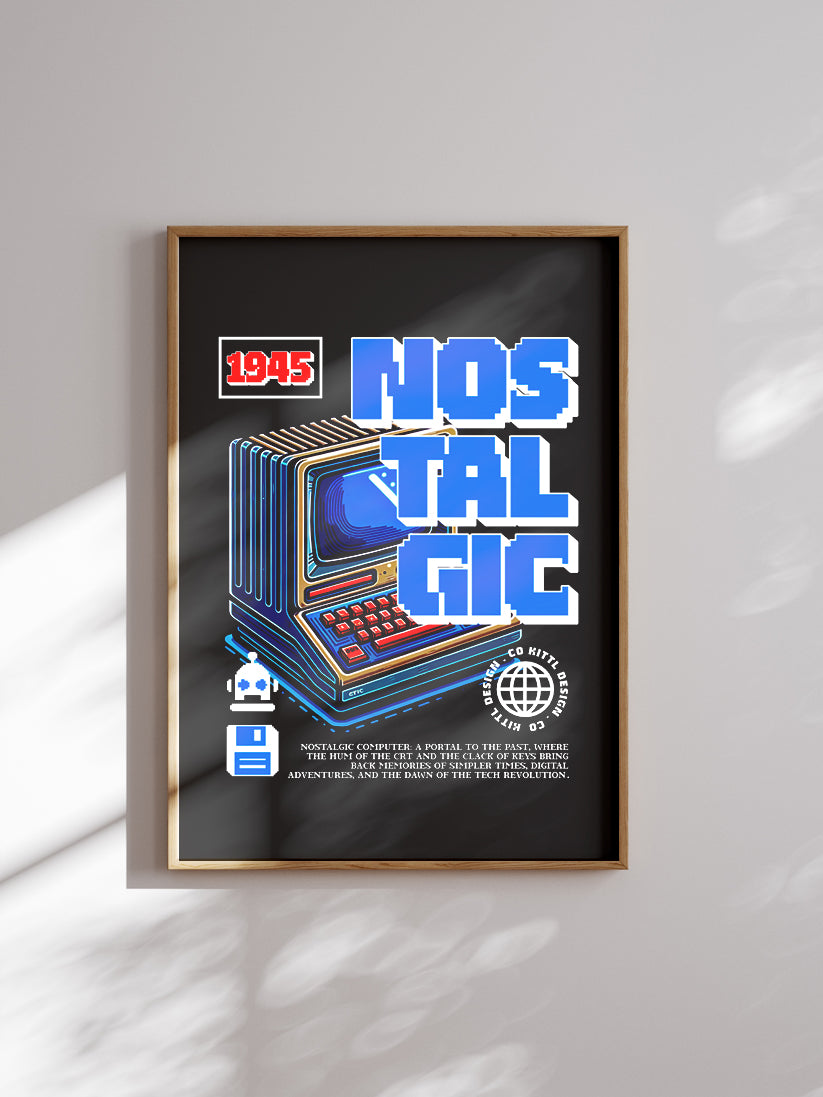 Nostalgic Nerd Poster – Digit Shop