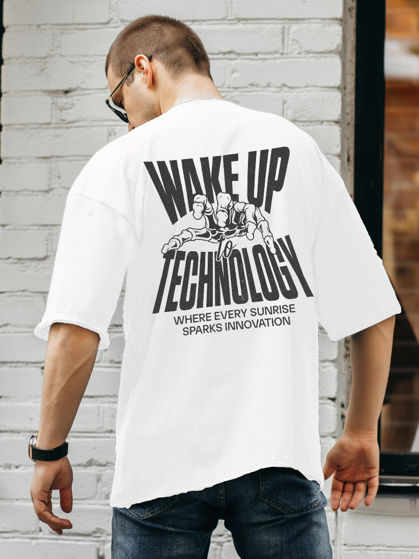 Wake Up to Technology T-Shirt – Digit Shop